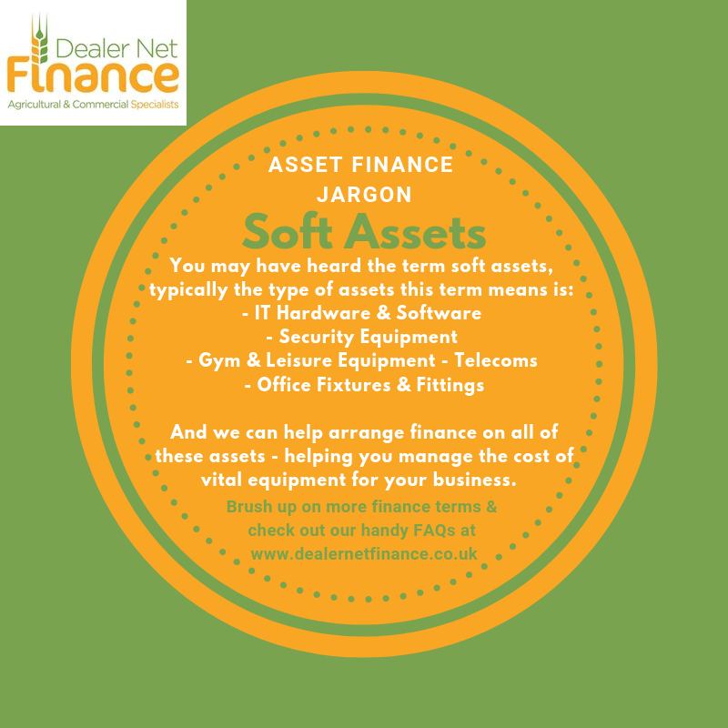 Asset Finance Jargon: Soft Assets – Dealer Net Finance